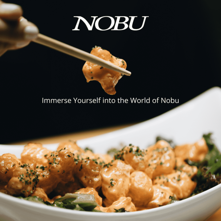 Menú – Nobu: Ciudad de México